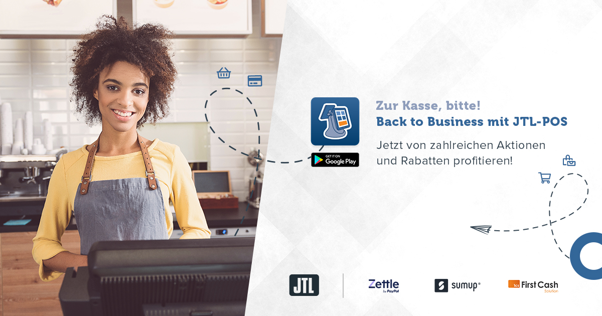 Back to Business - Digitalisiere jetzt Deinen stationären Handel | JTL-POS