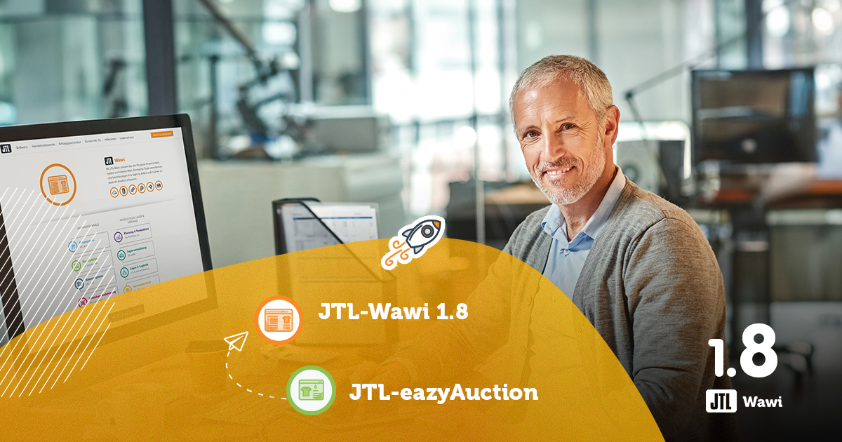 Stable Release: JTL-Wawi 1.8 mit neuen Marktplätzen